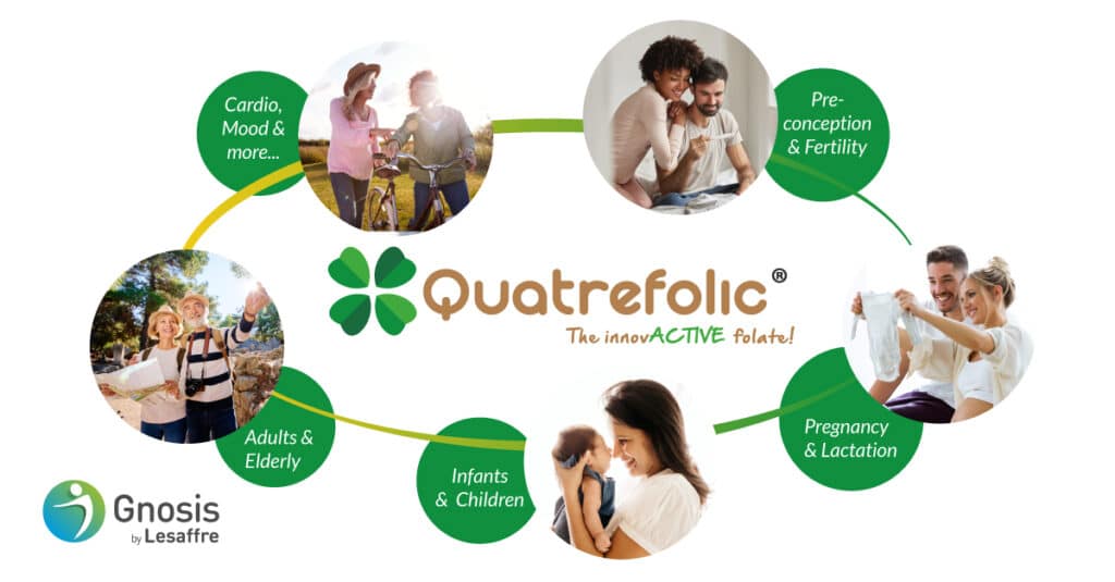 Quatrefolic®: The Right Choice Of Active Folate - Gnosis by Lesaffre