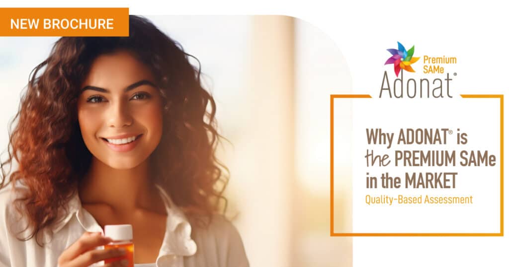 Adonat® Premium SAMe sets apart in a Quality-Based Assessment
