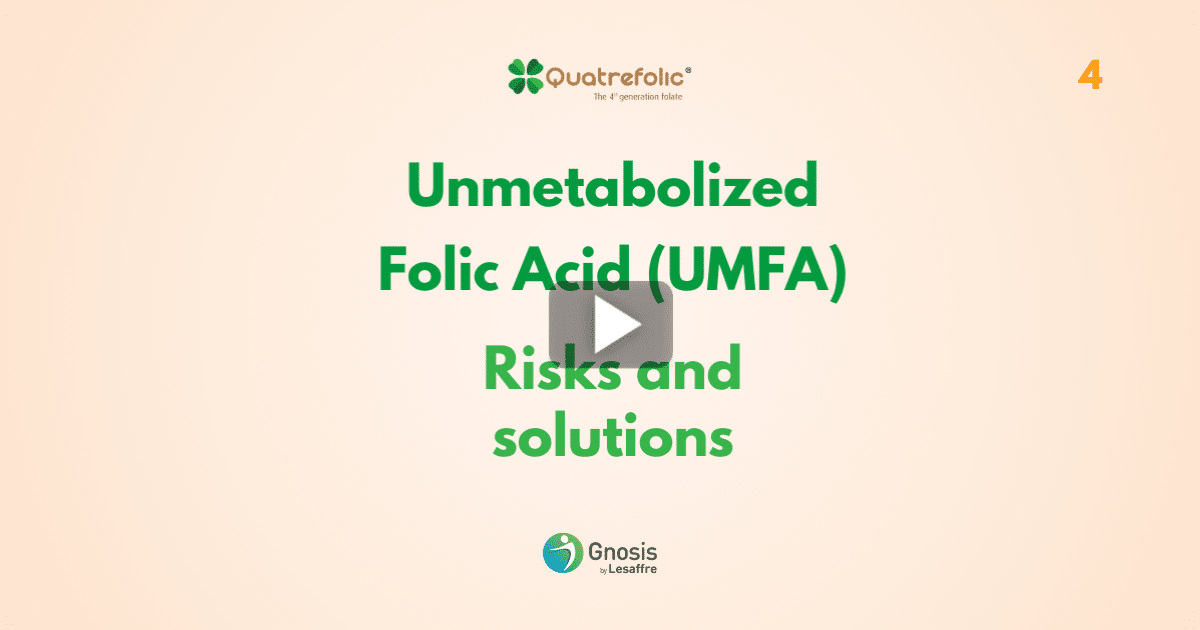 New Quatrefolic® Educational Videos: Unmetabolised Folic Acid